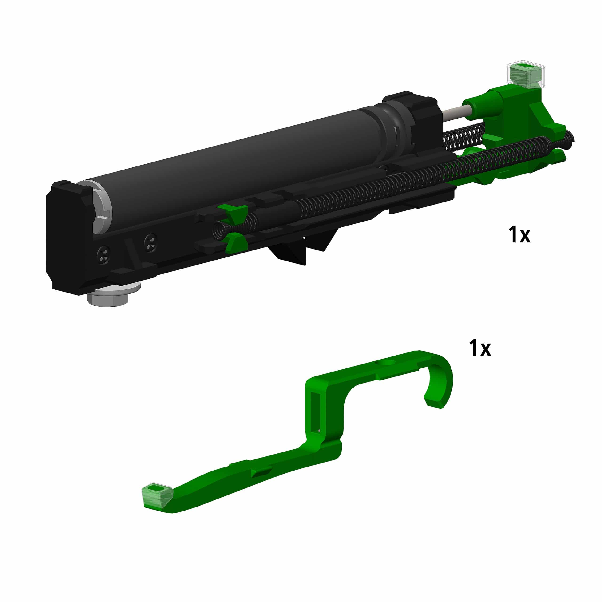 Soft-closer for sliding doors - SLID'UP 160, 170, 190 by MANTION USA