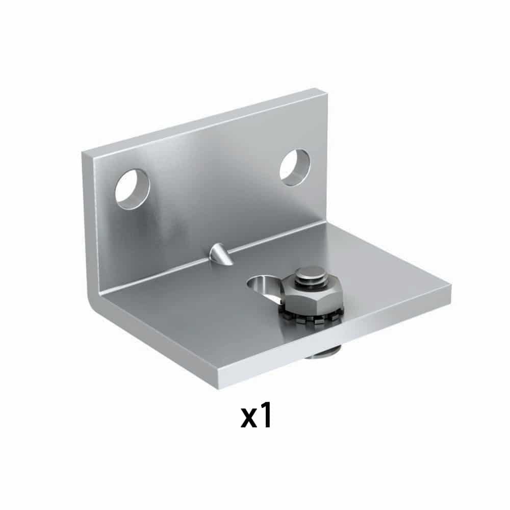 Wall mount bracket for sliding doors - SLID'UP 1100, 1200, 1300 by MANTION