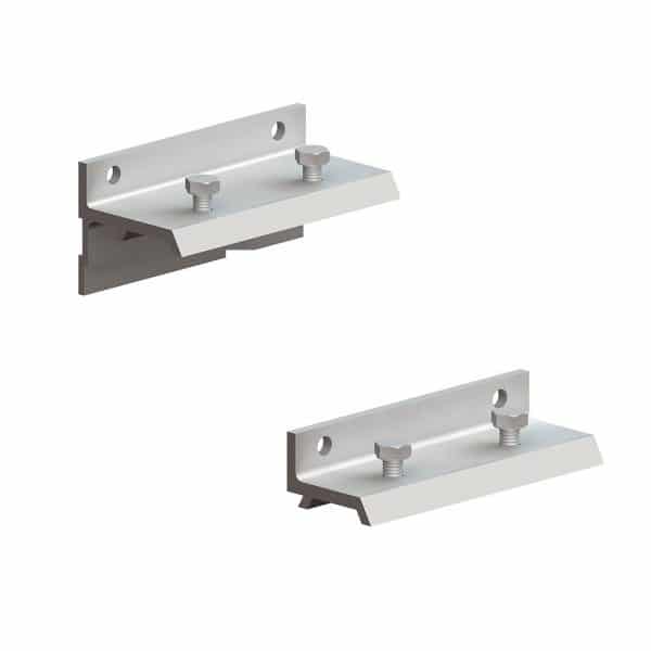Wall connector bracket for sliding tracks - SLID'UP by MANTION