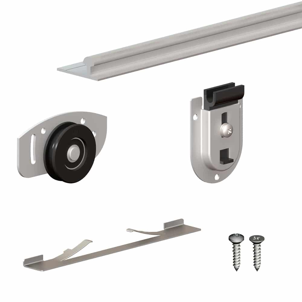 Sliding bypass closet door hardware kit - SLID'UP 130 by MANTION Canada