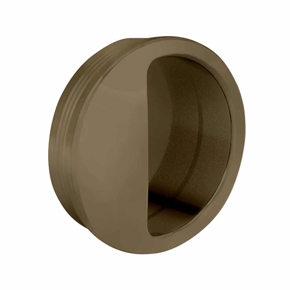 Round flush pull handle for sliding doors - Slid'up USA