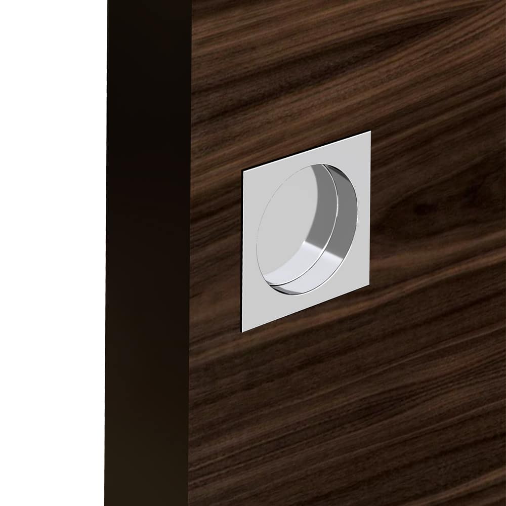 Set of 2 round or square flush pull handles - SLID'UP by MANTION