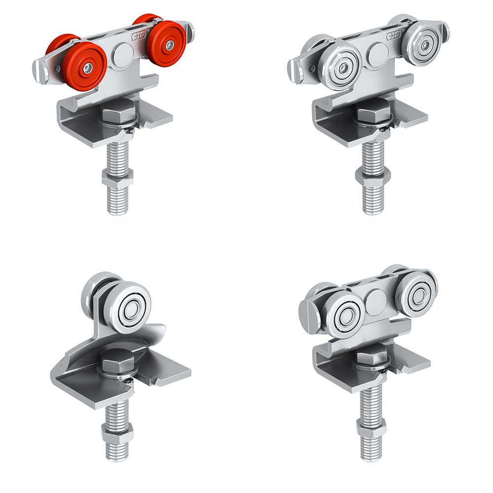 Set of 2 rollers for sliding doors - SLID'UP 2000 by MANTION USA