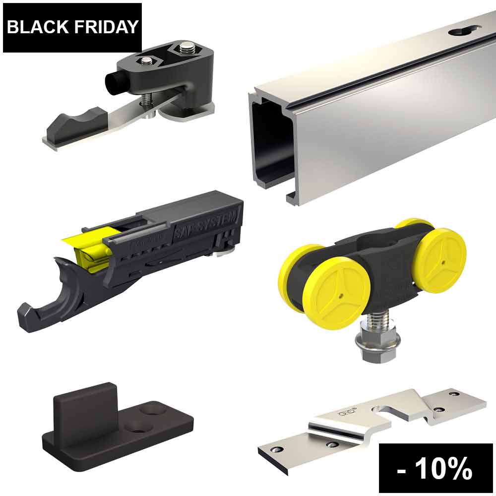 SLID'UP 1000 - Sliding door hardware kit - Slid'up USA